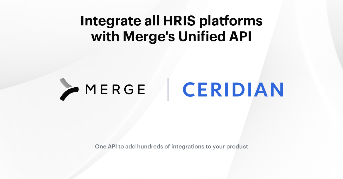 Dayforce API Integration - Build & Ship Faster with Merge