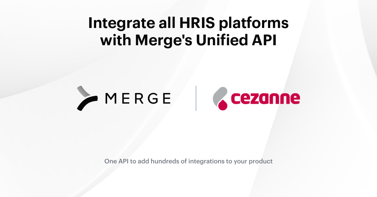 Cezanne HR API Integration - Build & Ship Faster with Merge