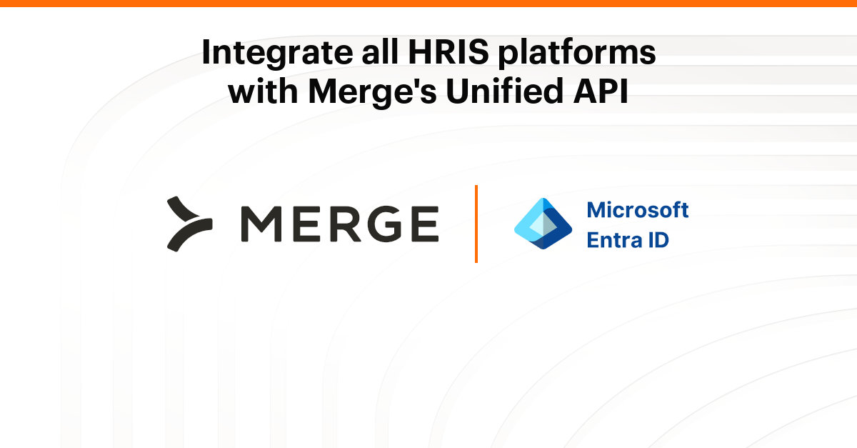 Microsoft Entra ID API Integration - Build & Ship Faster with Merge