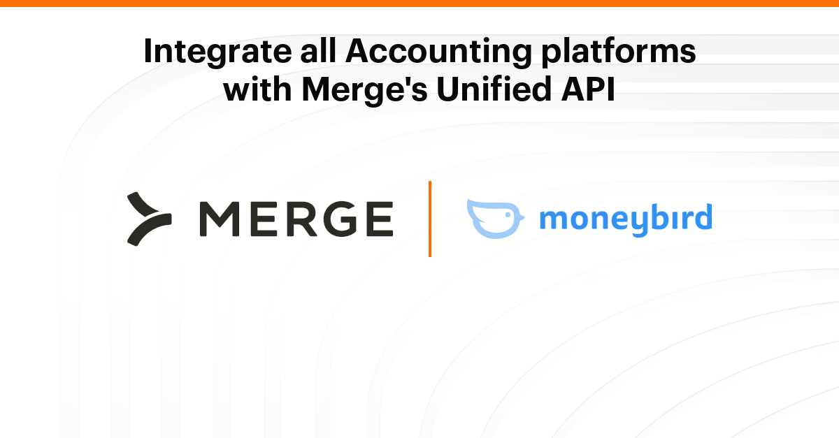 Merge - Accounting Moneybird Integration