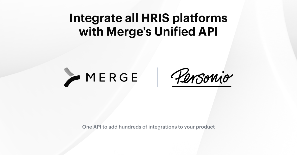 Personio API Integration - Build & Ship Faster with Merge