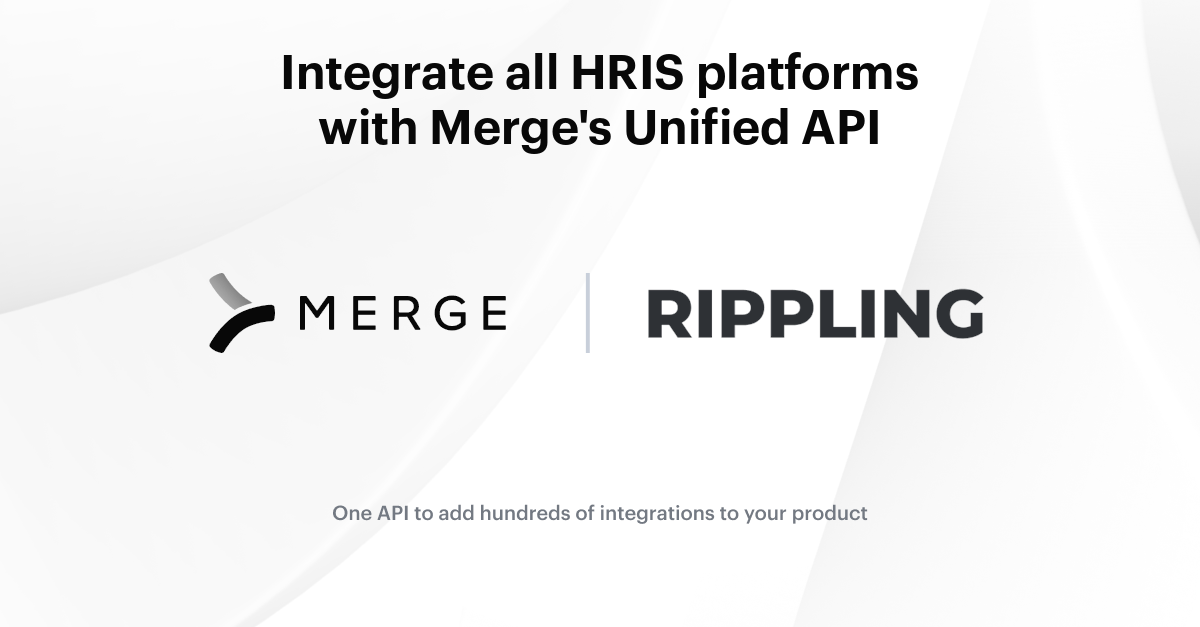 Rippling API Integration - Build & Ship Faster with Merge